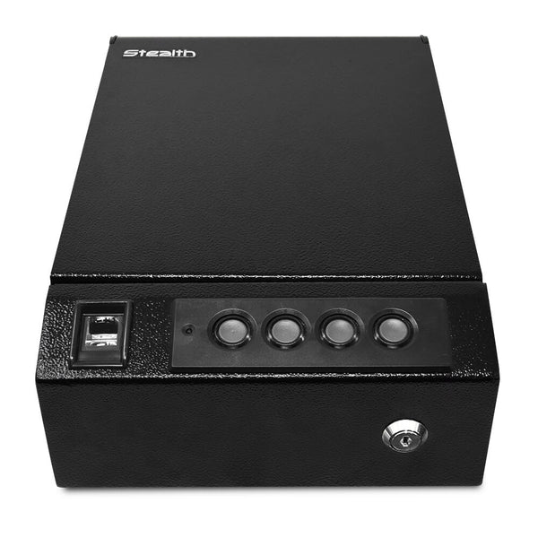 NEW Top Vault Biometric Quick-Access Pistol Safe TV1 by Stealth Safes